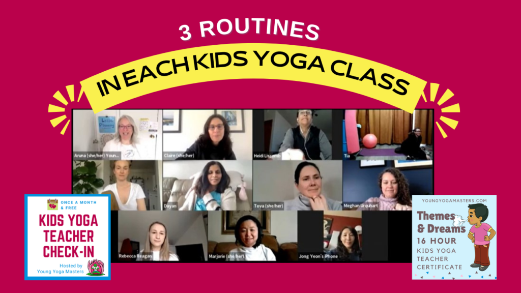 Lesson Planning For Kids Yoga Class Young Yoga Masters