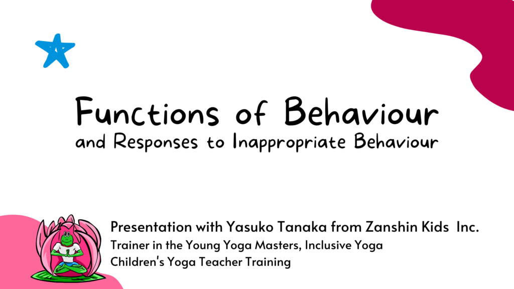 4 Recommended Methods to Redirect Inappropriate Behaviour - Young Yoga ...